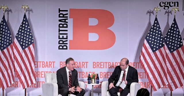 Watch Live: Breitbart News Holds a Policy Event with EPA Administrator ...