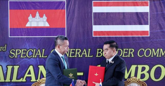 Thailand and Cambodia agree to 'immediate' ceasefire - Breitbart