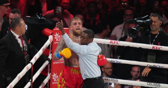 Jake Paul reports 'double broken jaw' from his KO loss to Anthony ...