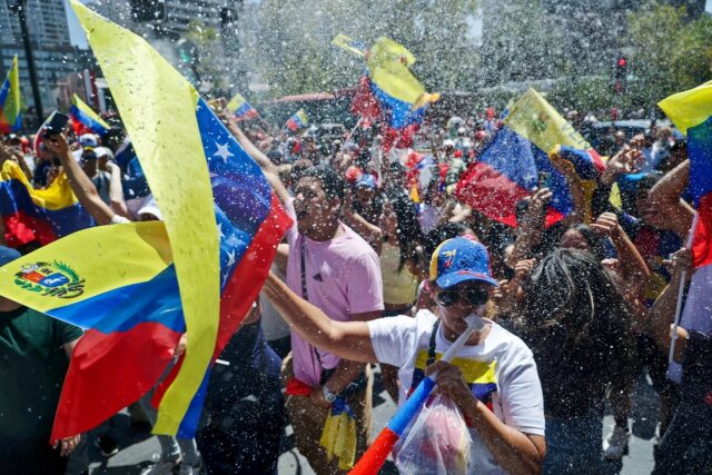 'At last': Venezuelans abroad celebrate Maduro ouster - Breitbart