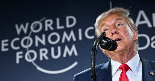 Trump unveils Board of Peace, 'New Gaza' plans at Davos - Breitbart