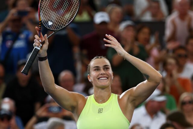 Sabalenka wins Brisbane final amid frosty exchange with Kostyuk - Breitbart