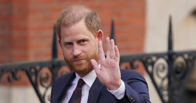 Prince Harry returns to court in battle with British tabloids - Breitbart
