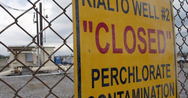 EPA says it will propose drinking water limit for perchlorate, but only ...