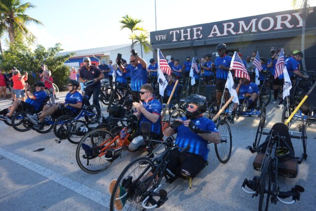 Wounded veterans cycle through Florida Keys for annual Soldier Ride ...