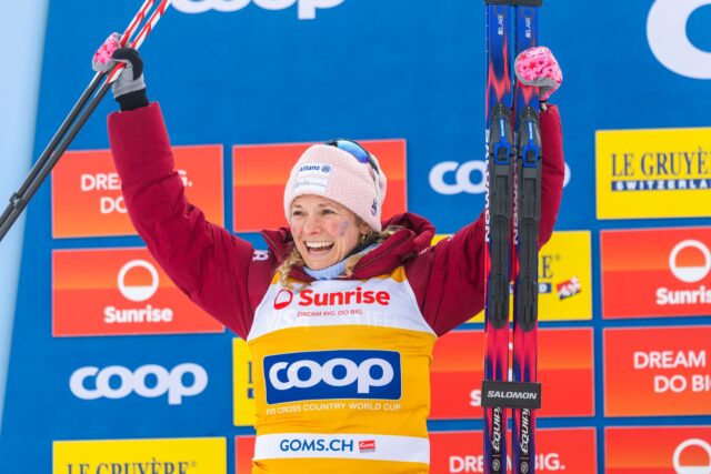 With history already made, Jessie Diggins opens her final Olympic ...