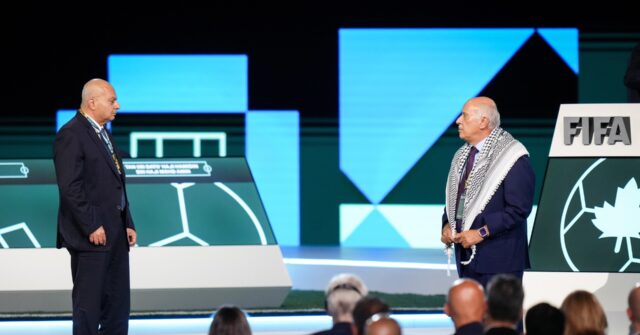 Palestinian and Israeli soccer officials refuse to shake hands at FIFA ...