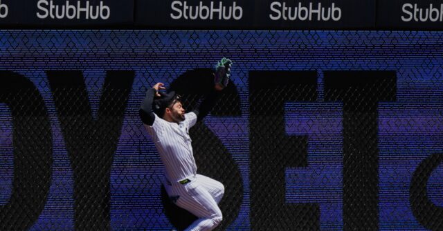 Yankees' Giancarlo Stanton takes a key recovery step, running outside ...