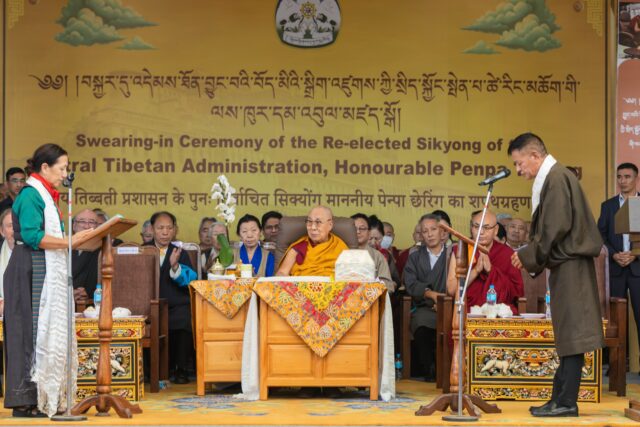 Penpa Tsering sworn in for a second term to lead Tibet’s government-in ...