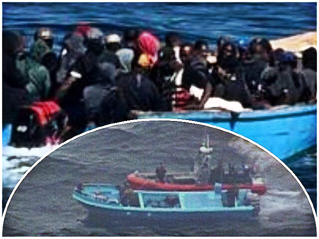 EXCLUSIVE: 40 Migrants Arrested on High Seas in Overloaded, Disabled ...