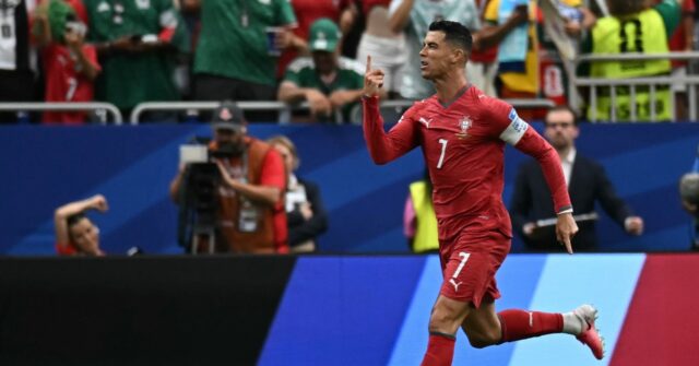 Ronaldo double fires Portugal, England eye last 32 - Breitbart