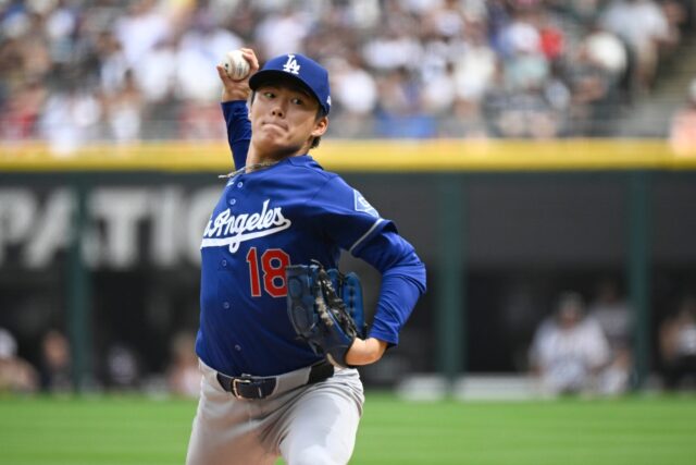Dodgers' Yamamoto has a perfect game through 7 innings against the ...