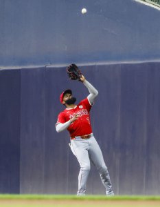 Baseball bounces off head of Angels' Jo Adell for Rockies home run ...